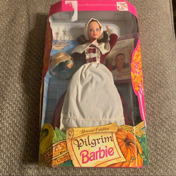 Mattel | Toys | New Pilgrim Barbie American Stories Collection Edition ...